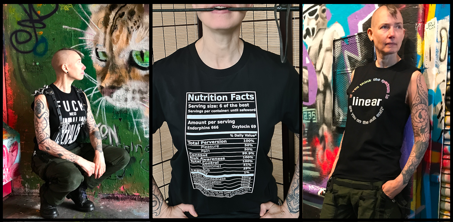 Jed Phoenix of London - UK made Strikingly Unconventional Style